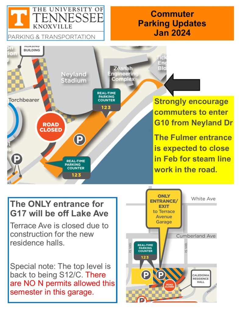 Spring 2024 Commuter student parking changes - Parking and ...